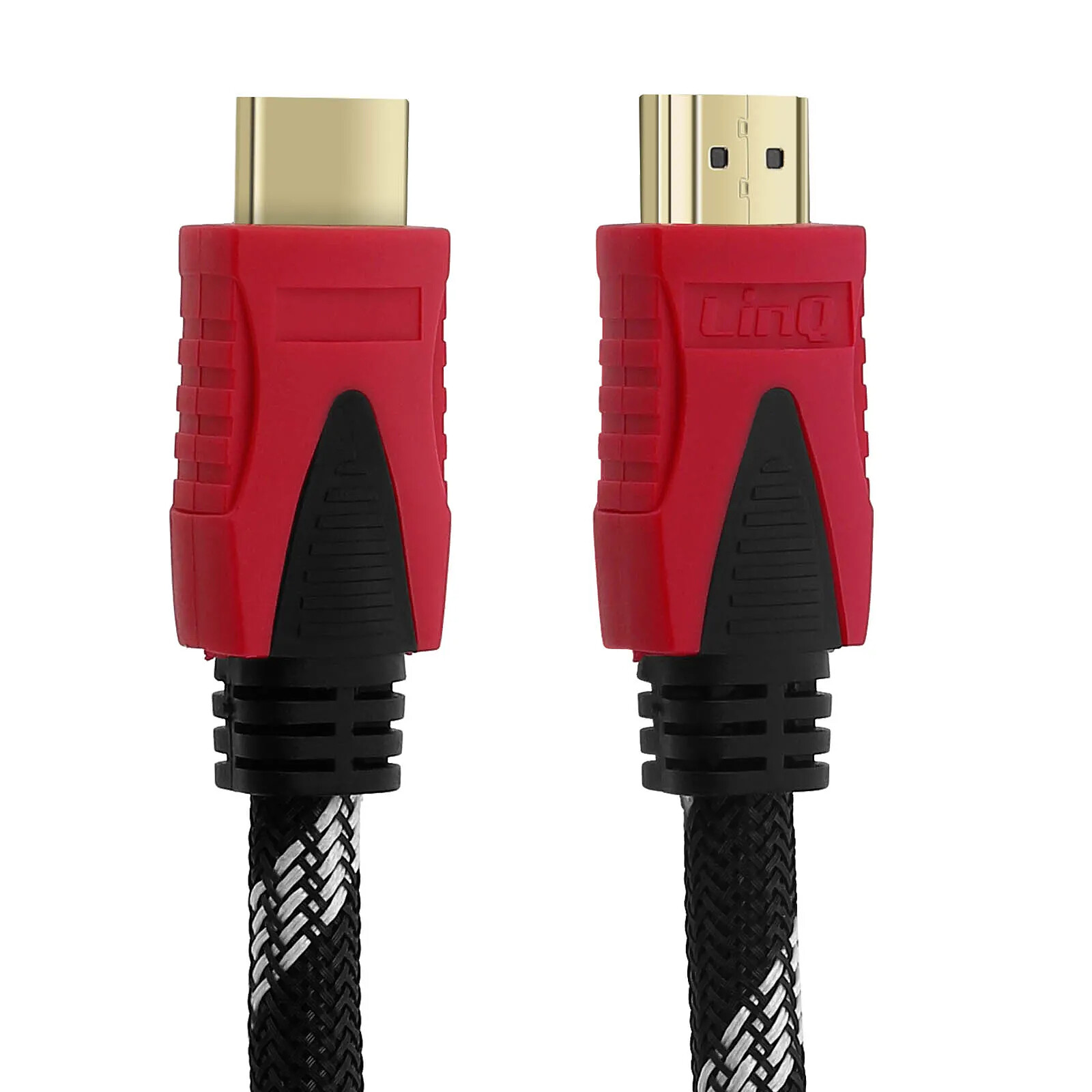 LinQ Câble Vidéo HDMI vers HDMI Mâle 4K Full HD Haut Débit 15m Noir ...