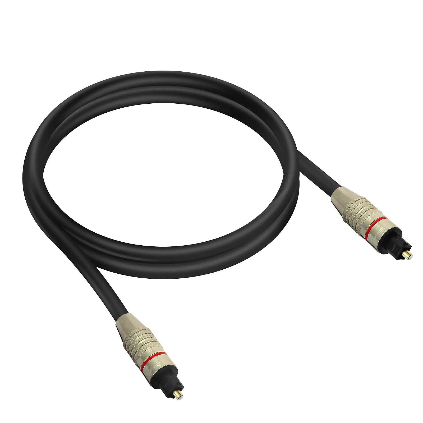 LinQ Câble Optique Audio Numérique Connecteur Toslink Flux lumineux 1m ...