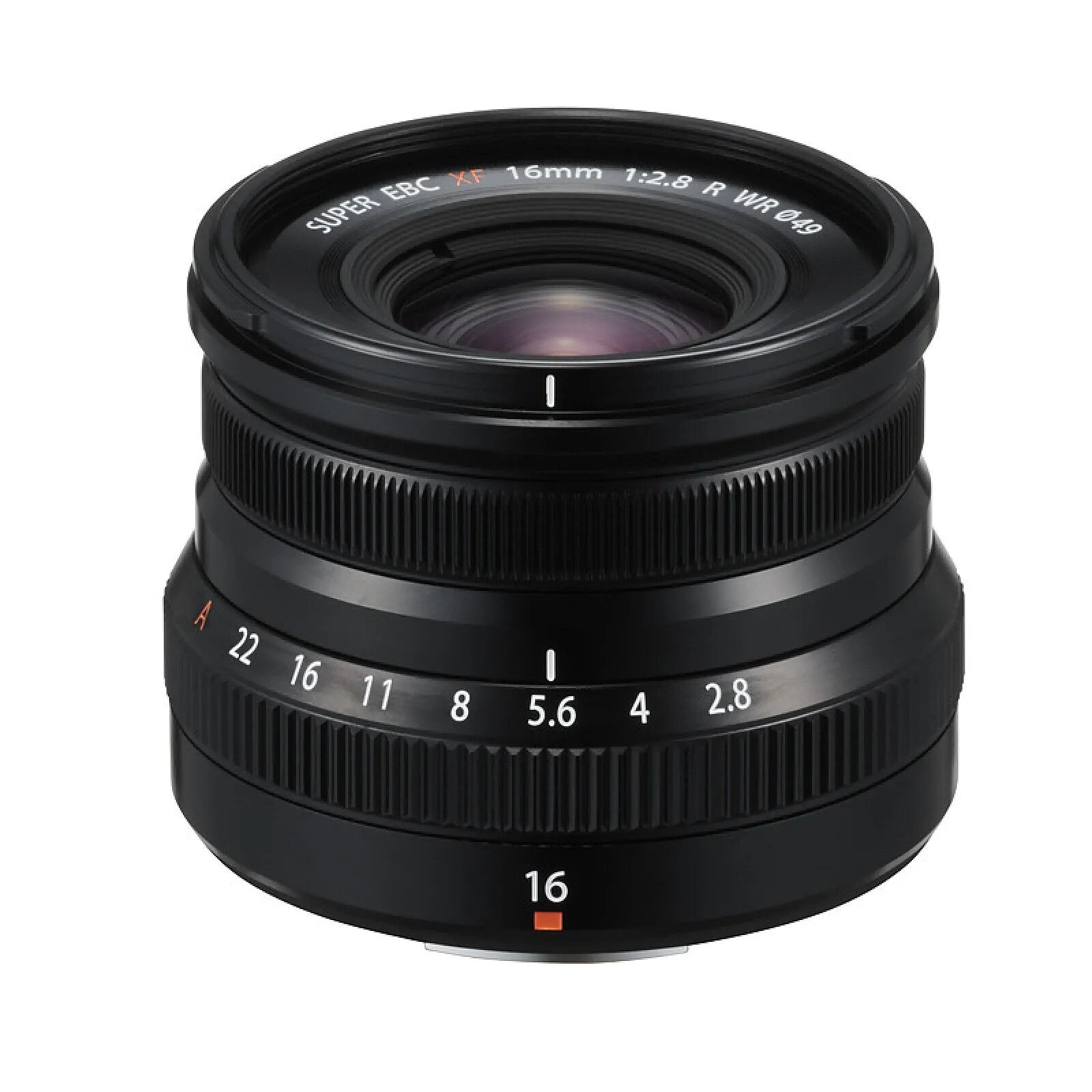 FUJIFILM Objectif Fujinon XF 16mm f/2.8 R WR NOIR - Objectif appareil ...