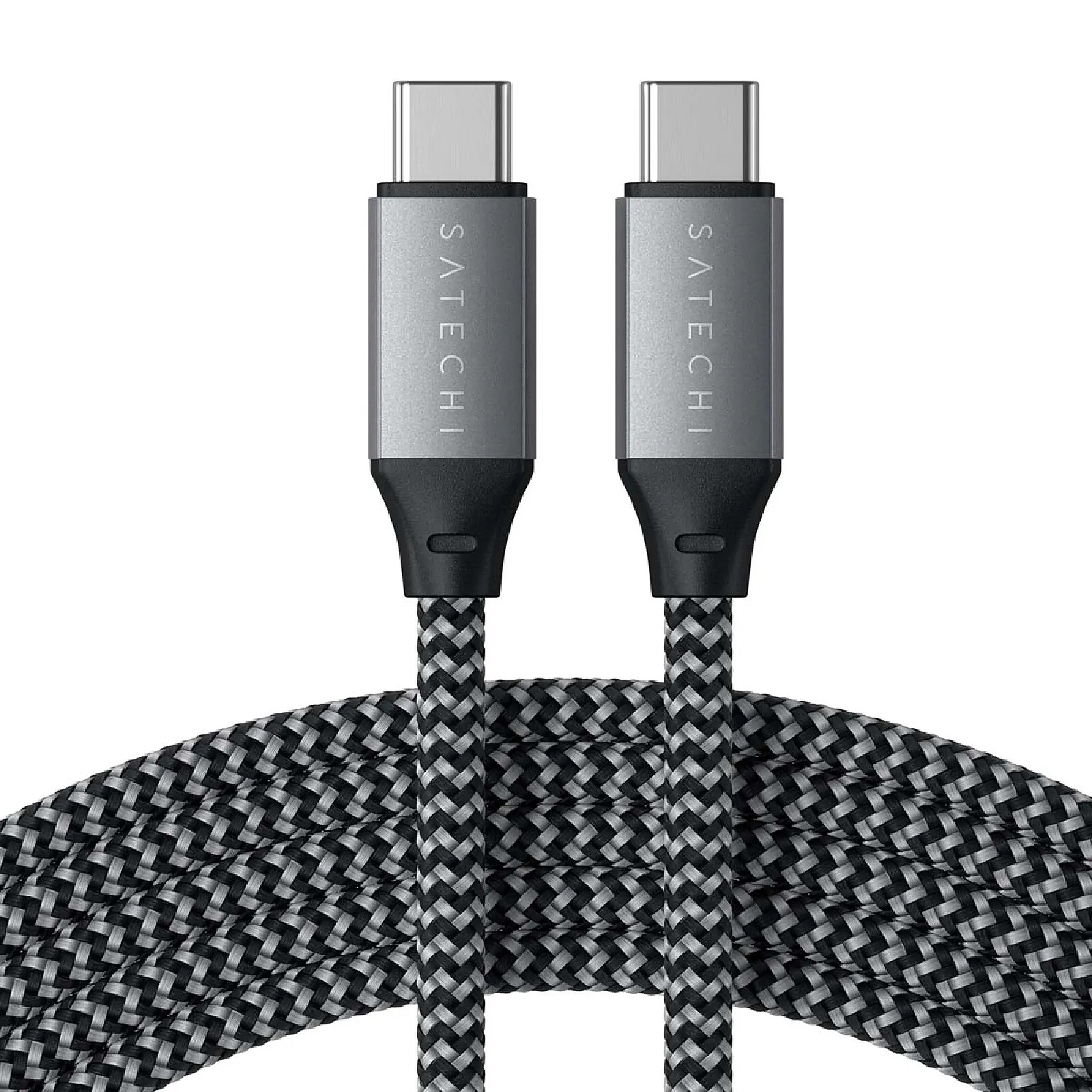 Satechi Câble USB-C vers USB-C 100W Gris - Câble & Adaptateur - LDLC
