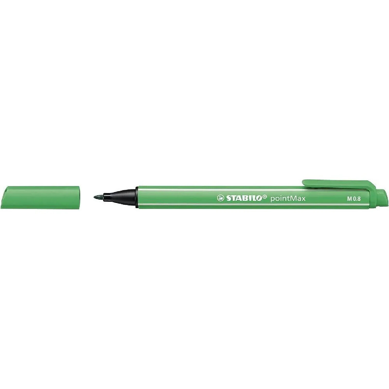 STABILO Stylo feutre pointMax pointe moyenne 0.8mm vert x 10 - Stylo ...