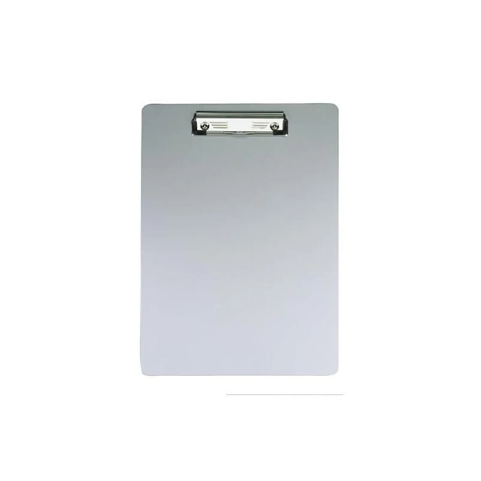 MAUL Porte-bloc en aluminium A4 avec pince nickelée Aluminium - Bloc ...