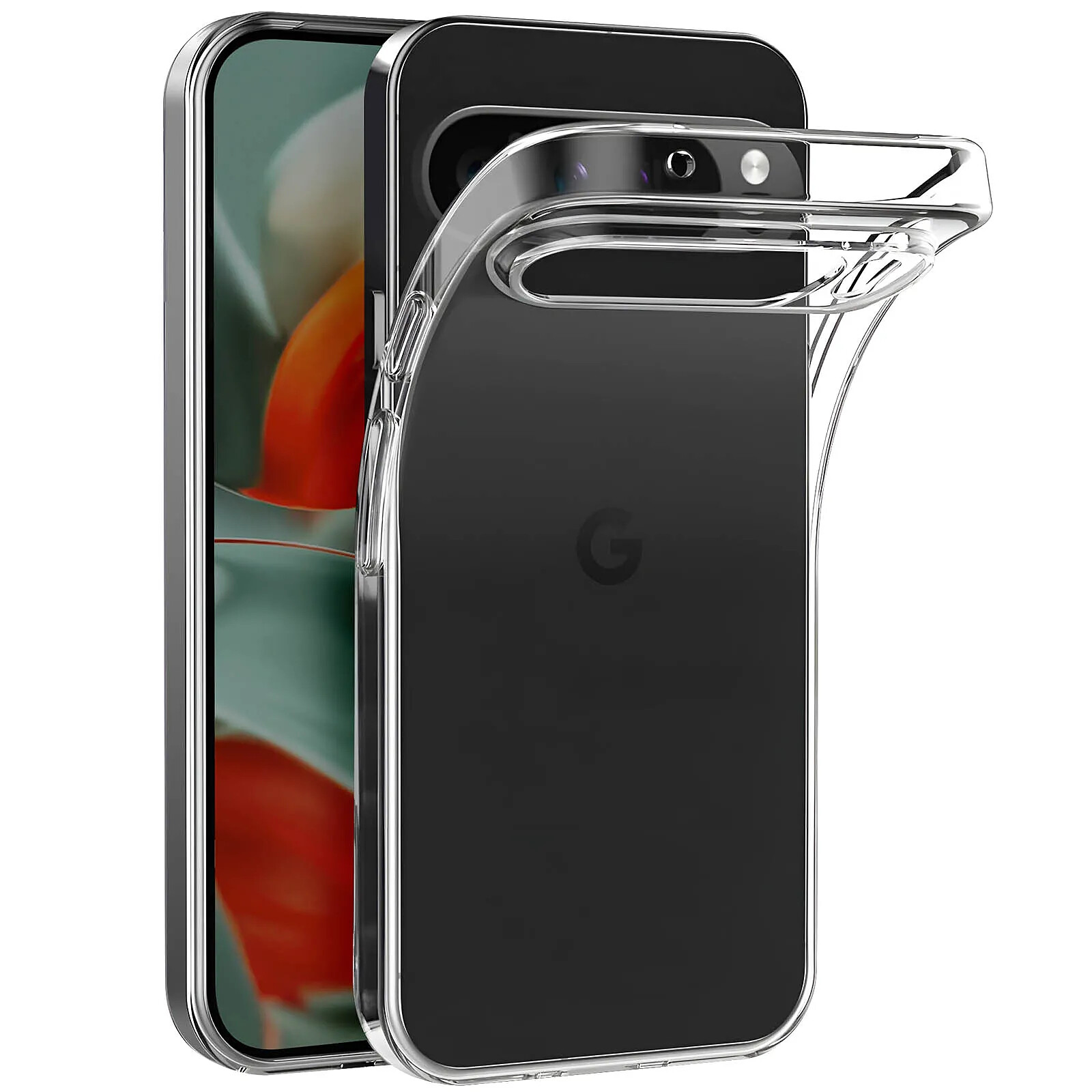 Bigben Coque pour Google Pixel 9 et 9 Pro Anti-rayures Souple ...