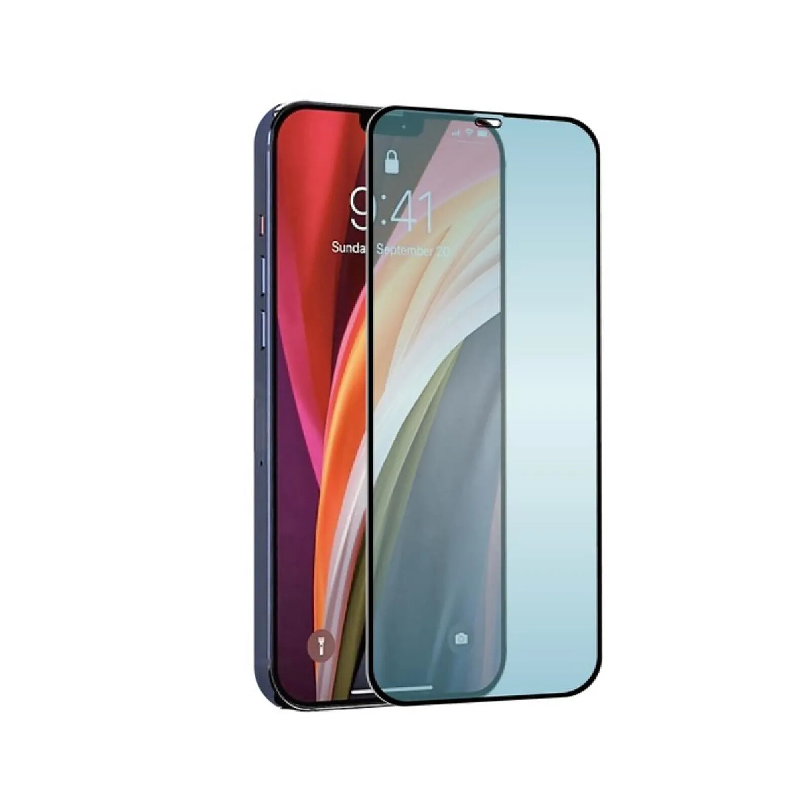 Tiger Protège-écran pour Apple iPhone 12 / 12 Pro Confidentiel et ...