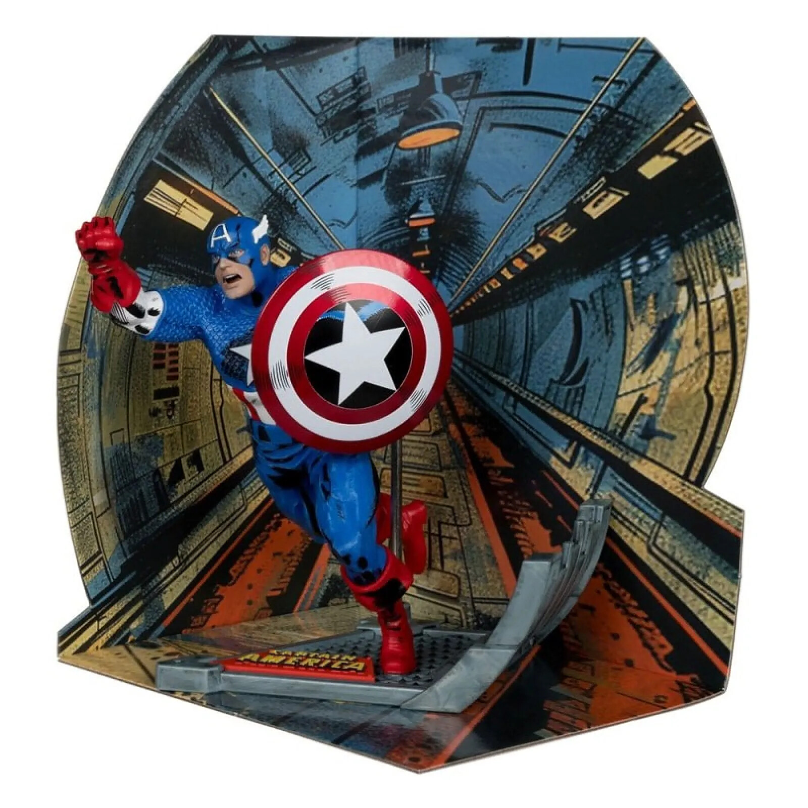 Marvel Collection - Statuette 1/10 Captain America (Captain America 100 ...
