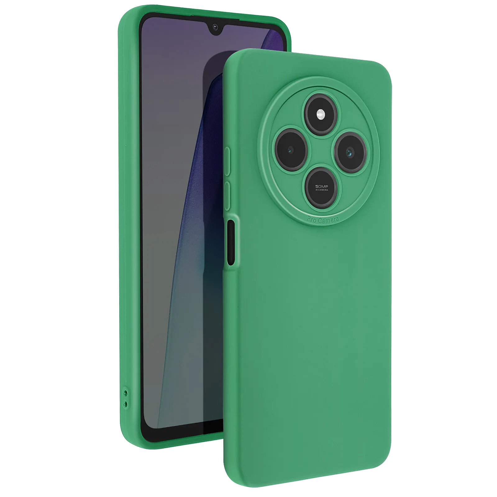 Avizar Coque pour Xiaomi Redmi 14C Silicone Mat Bloc Caméra Protégé ...