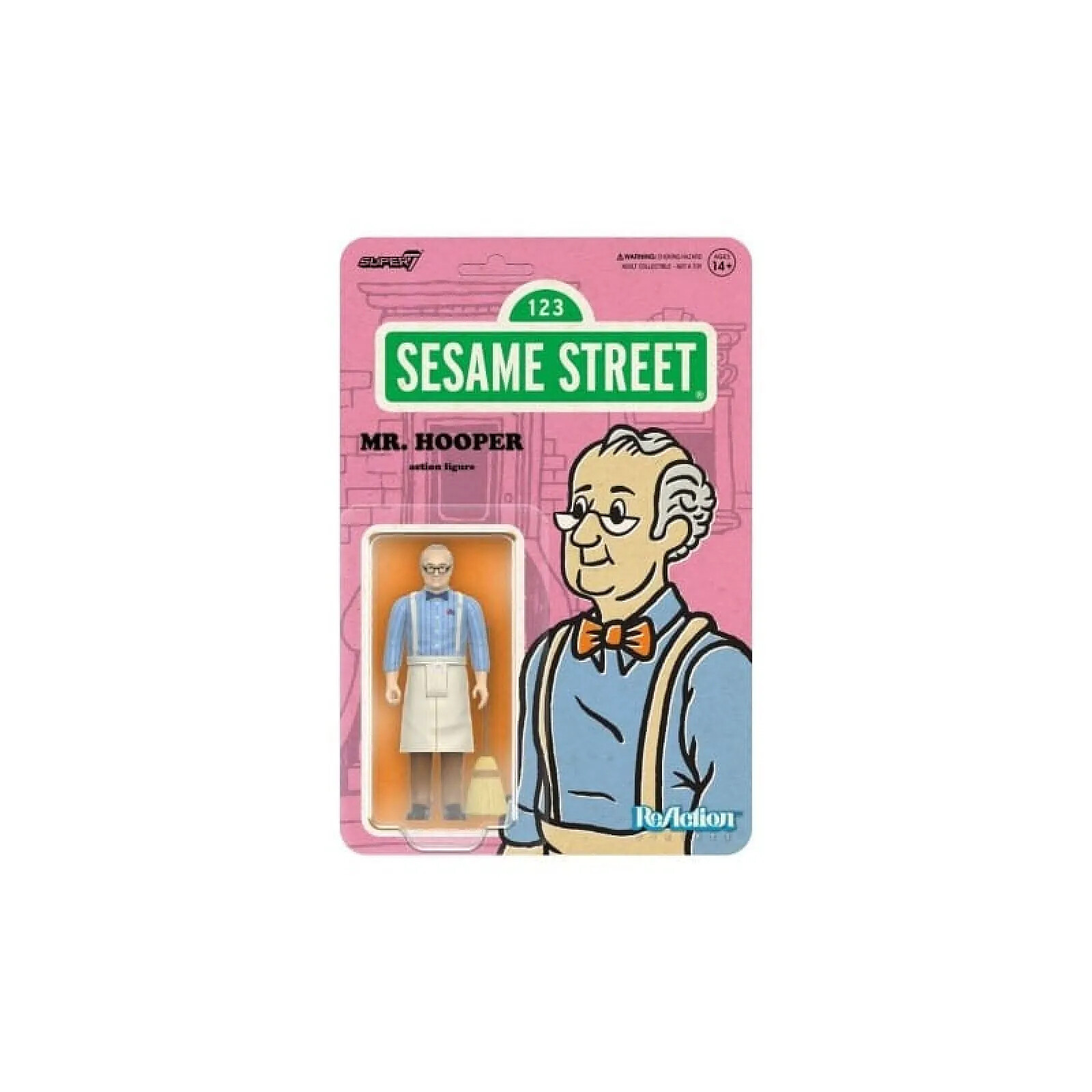 1, Rue Sésame - Figurine ReAction Mr. Hooper 10 cm - Figurines - LDLC