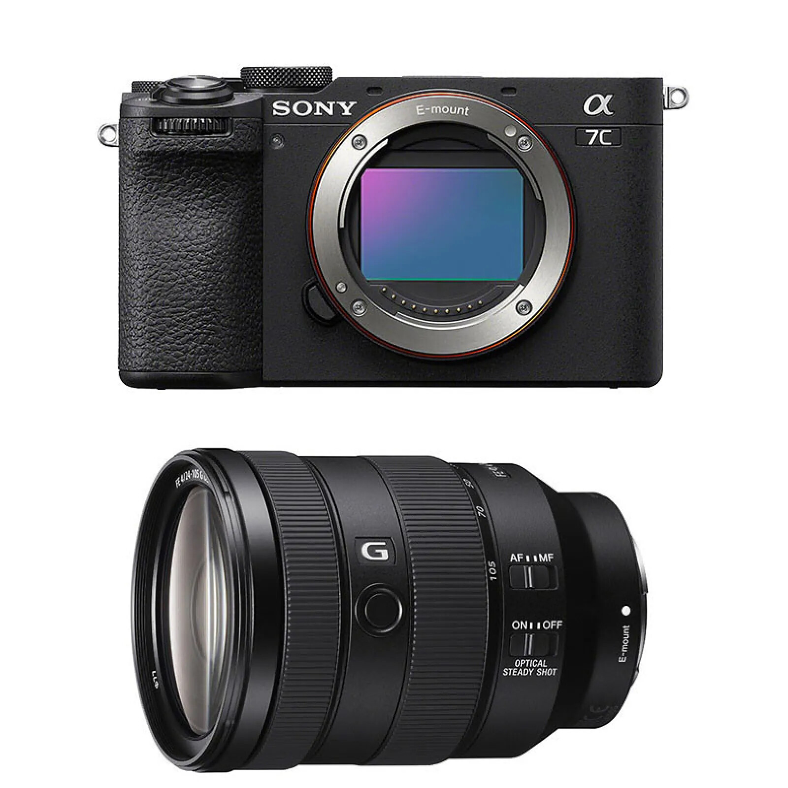 SONY ALPHA 7C II NOIR + FE 24-105 - Appareil photo hybride - LDLC