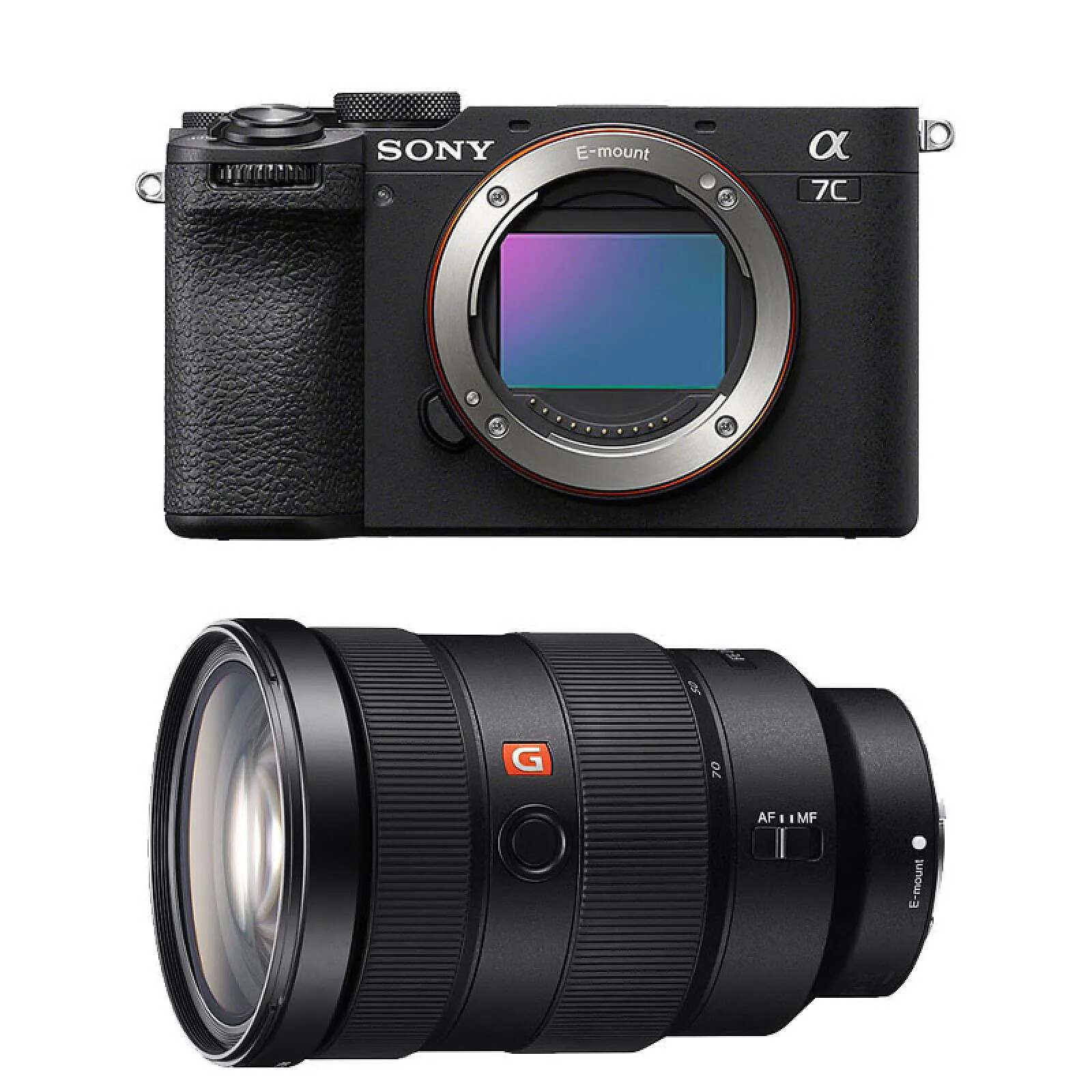 SONY ALPHA 7C II NOIR + FE 24-70 f/2.8 GM - Appareil photo hybride - LDLC