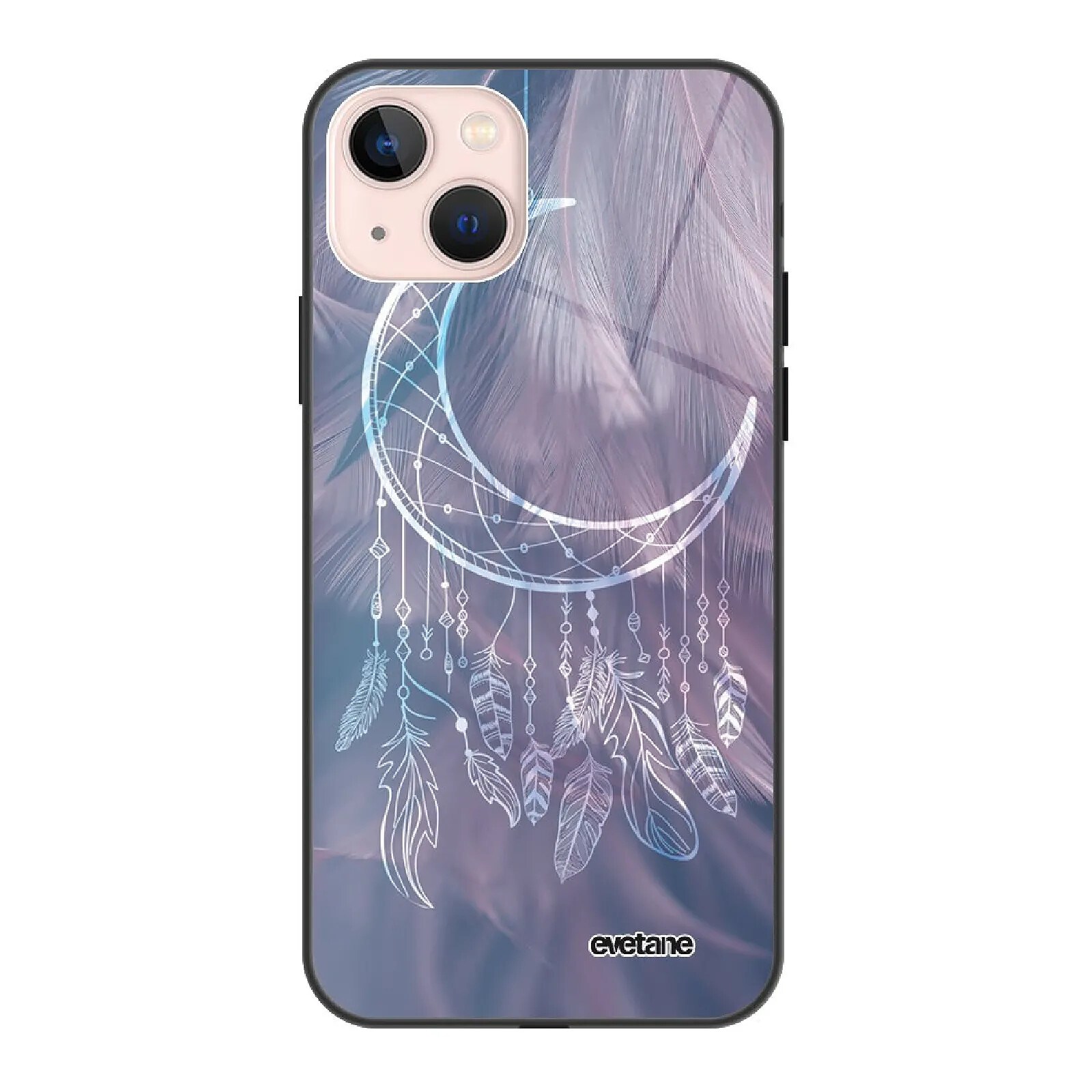 Evetane Coque iPhone 13 Coque Soft Touch Glossy Lune Attrape Rêve ...