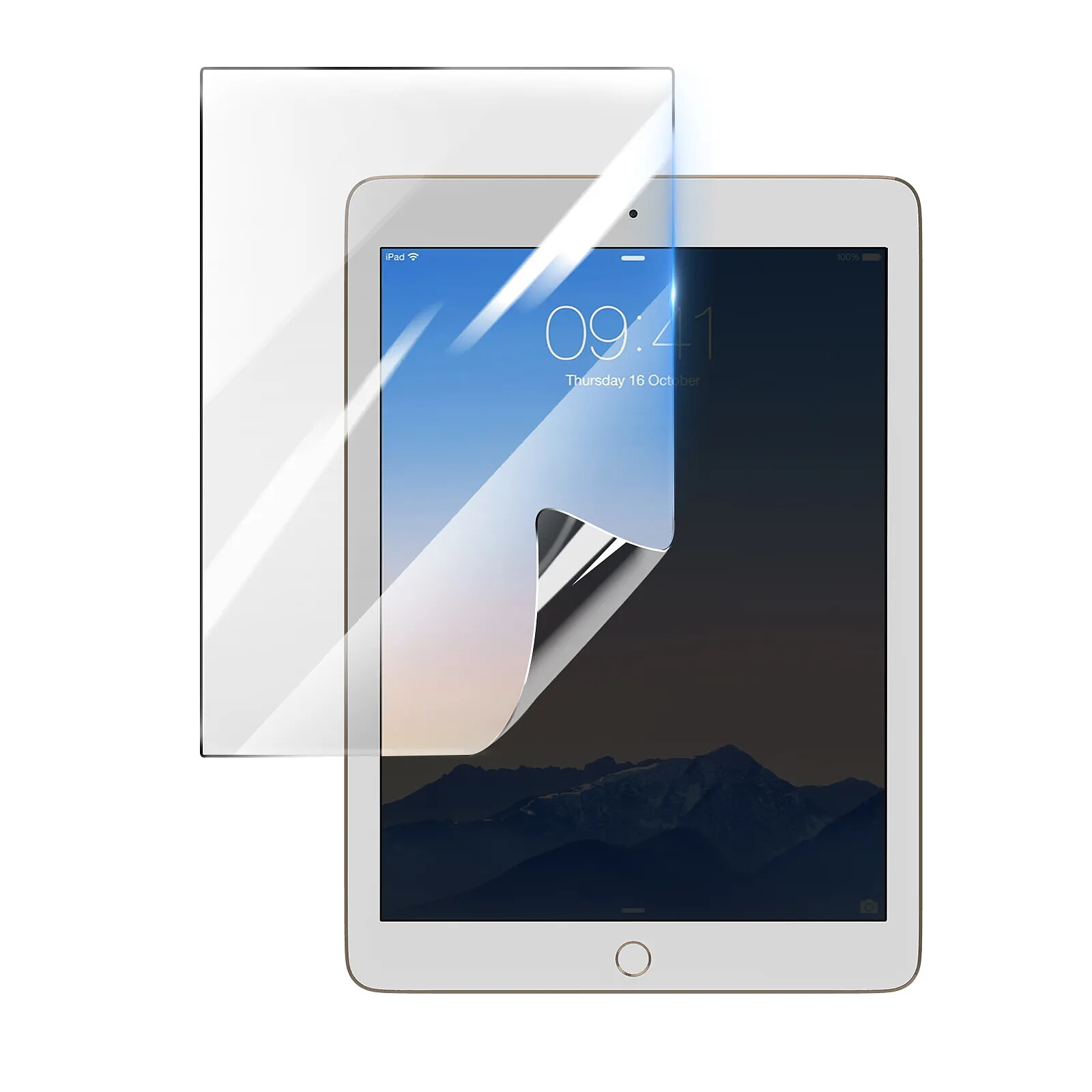 3mk Protection Écran pour Apple iPad Air 2 en Hydrogel Antichoc ...