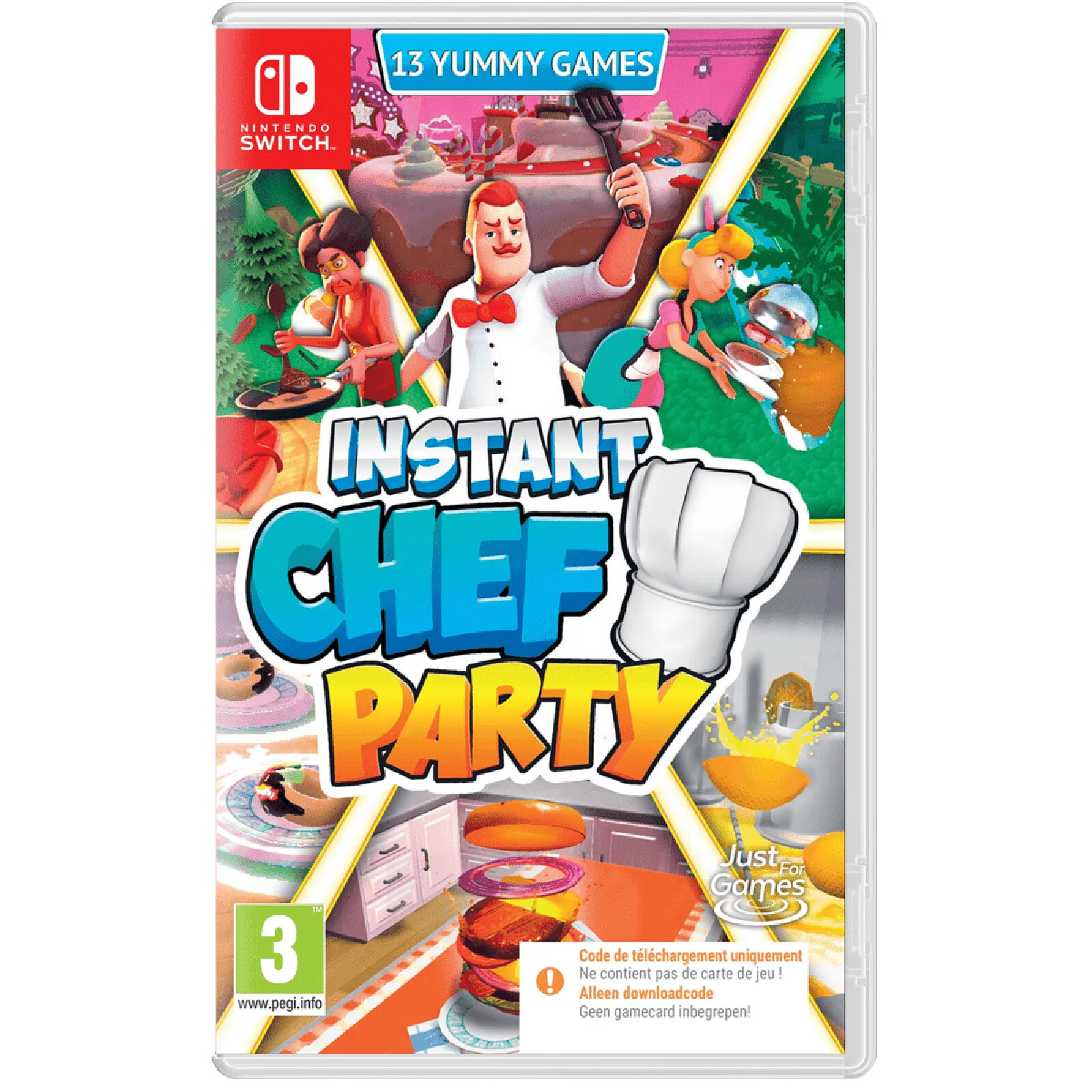 Instant Chef Party Nintendo SWITCH (Code de téléchargement) - Jeux ...