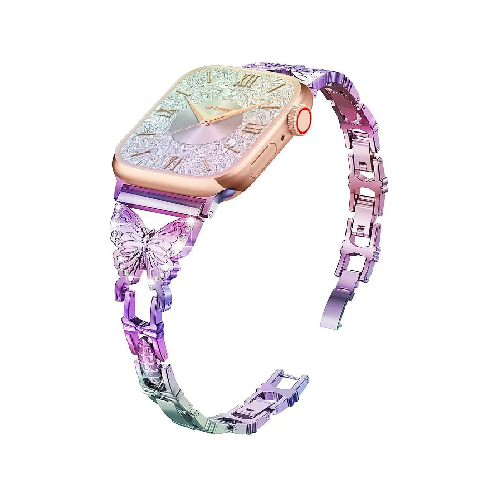 Avizar Bracelet pour Apple Watch 38/40/41mm en acier inoxydable ...