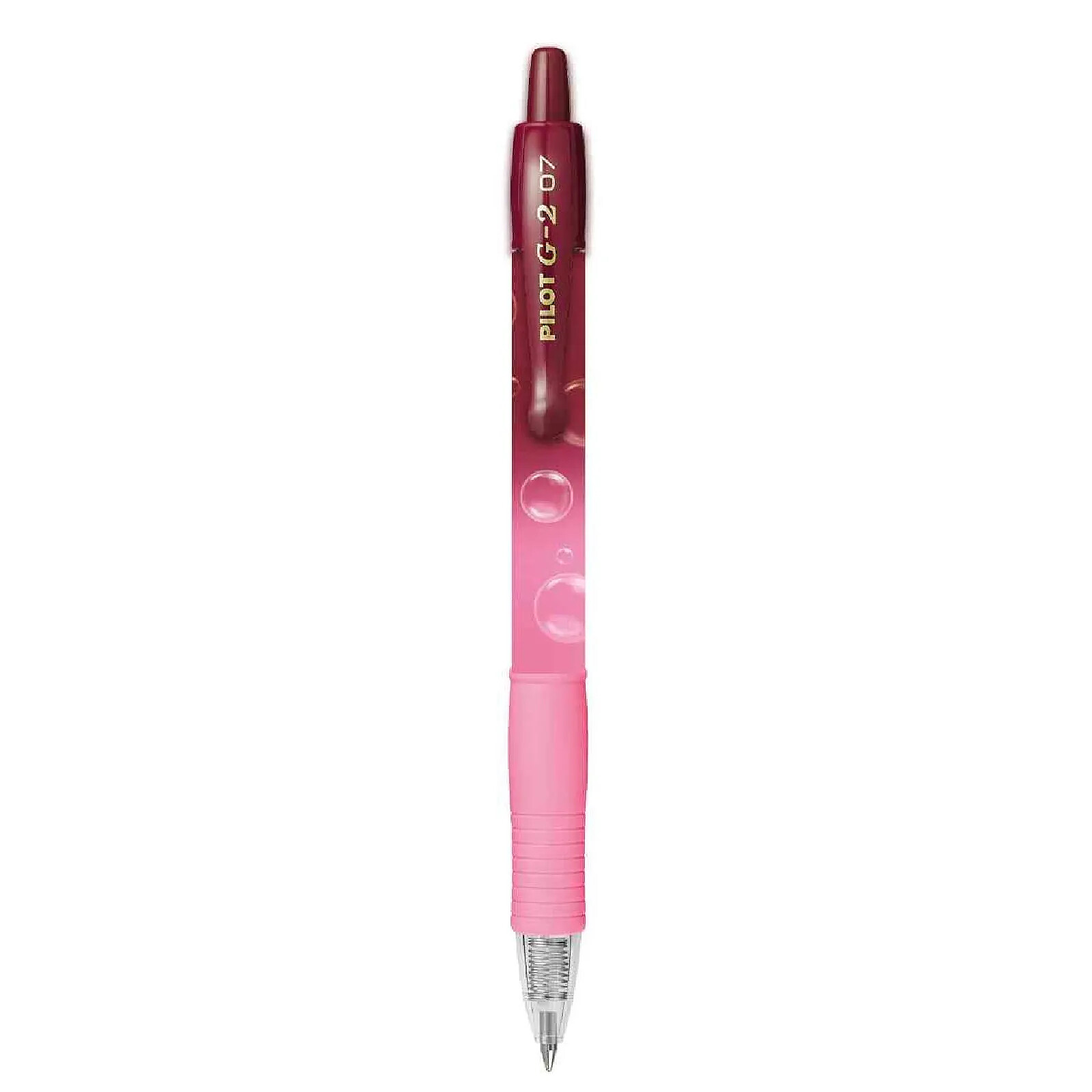 PILOT Stylo à encre gel G2 07 BUBBLE PINK GRADIENT, rose - Stylo ...