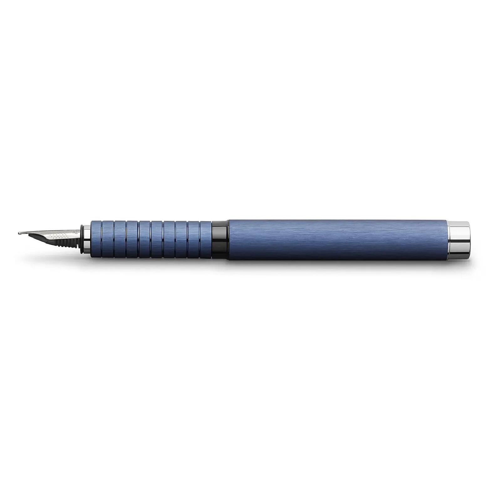 FABER-CASTELL Stylo plume Essentio Aluminium Bleu fine - Stylo & feutre ...
