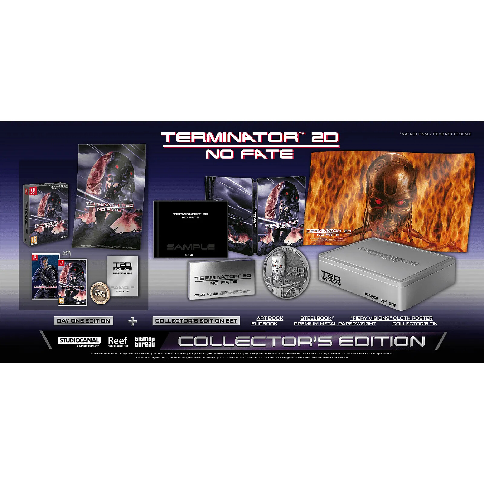 Terminator 2D No Fate Collector Nintendo Switch - Jeux Nintendo Switch ...