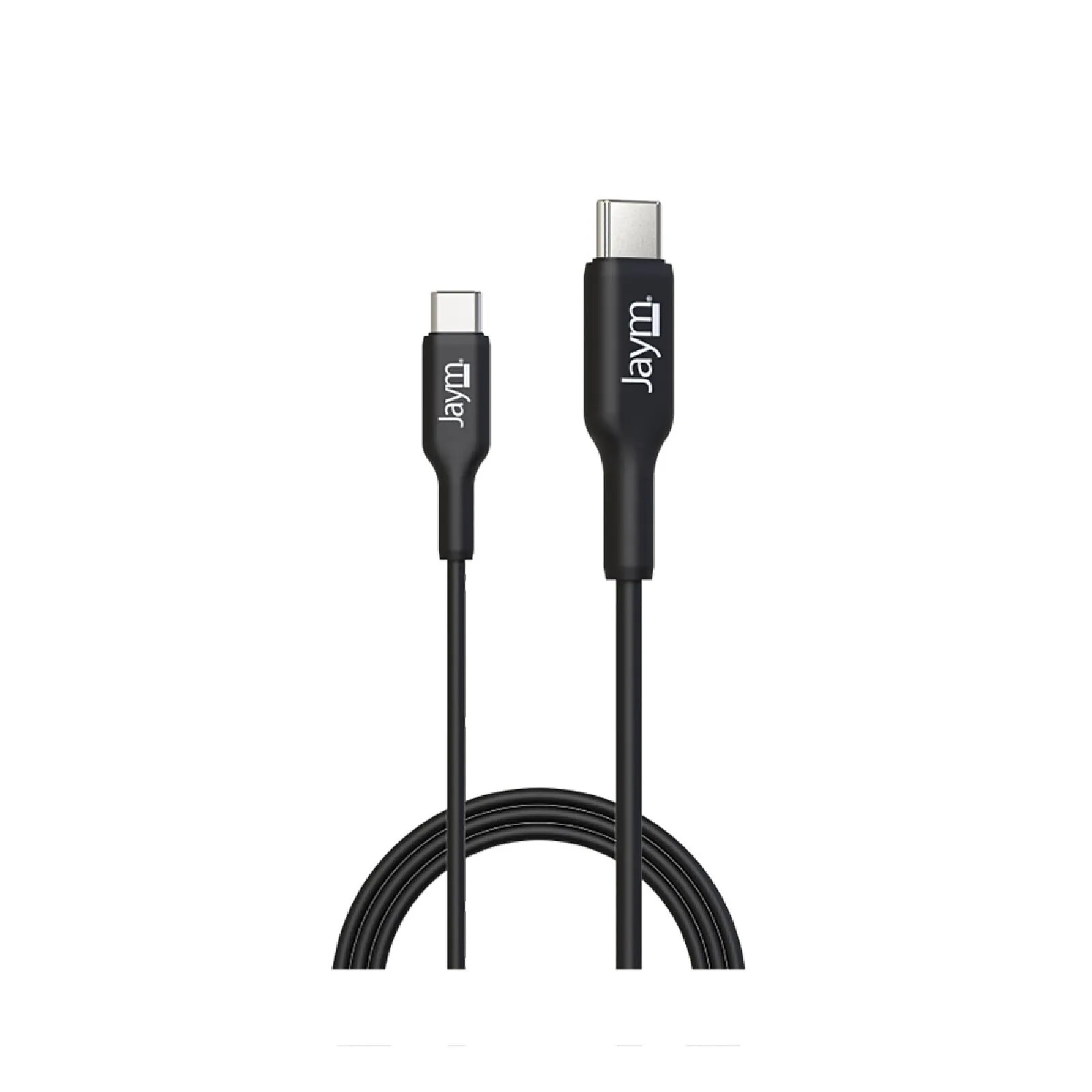 Jaym Câble USB-C vers USB-C PD 3.0 100W Charge et Synchronisation 1m Noir - Câble & Adaptateur ...