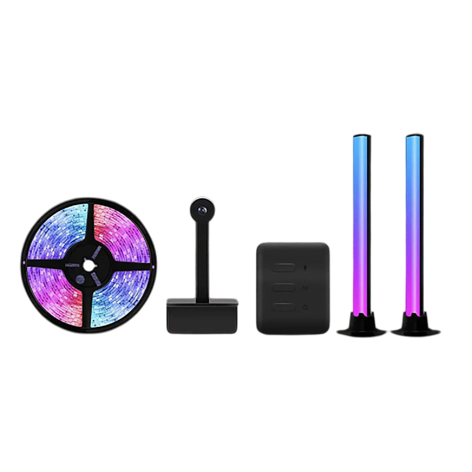 Avizar Kit LED Intelligent pour TV 55" à 65" avec WiFi, Caméra et 2 ...