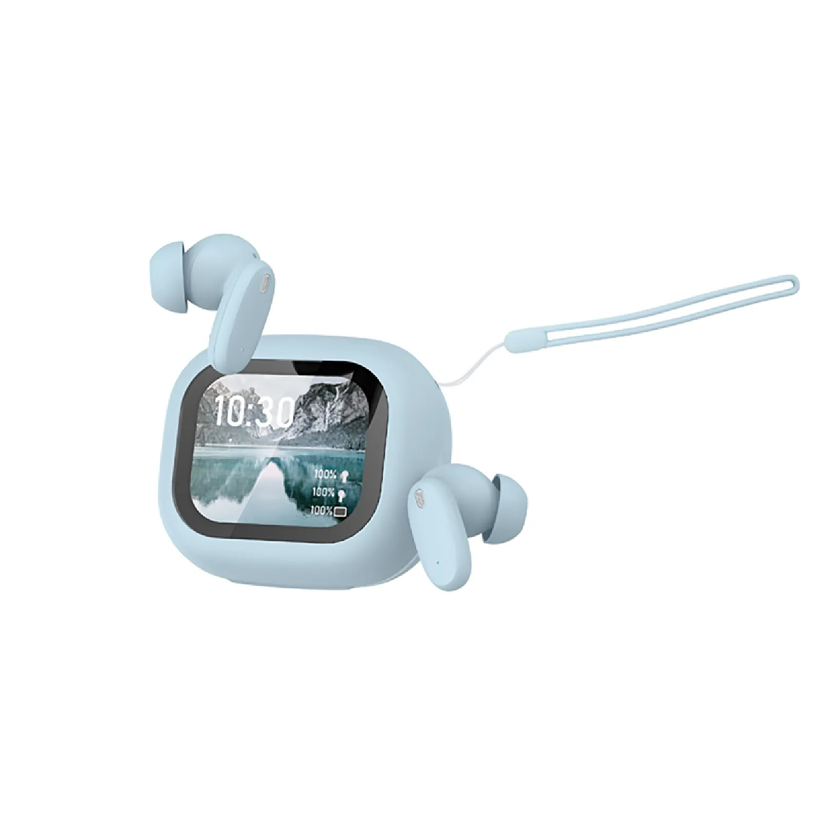 Avizar Écouteurs TWS Bluetooth 5.4 avec Écran LCD Braga Réduction de ...