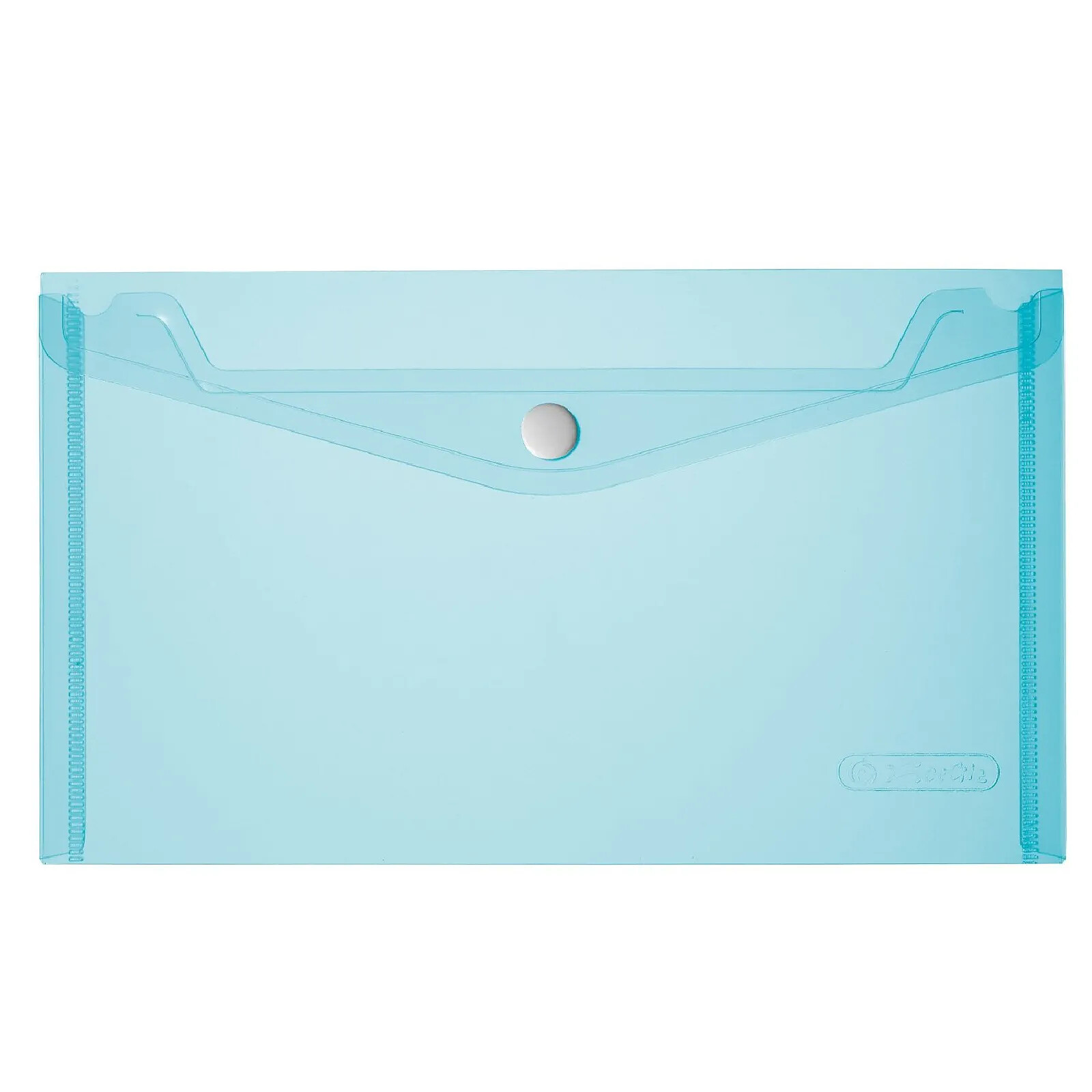 HERLITZ Lot de 6 pochettes pour documents A5 PP Bleu / transparent ...