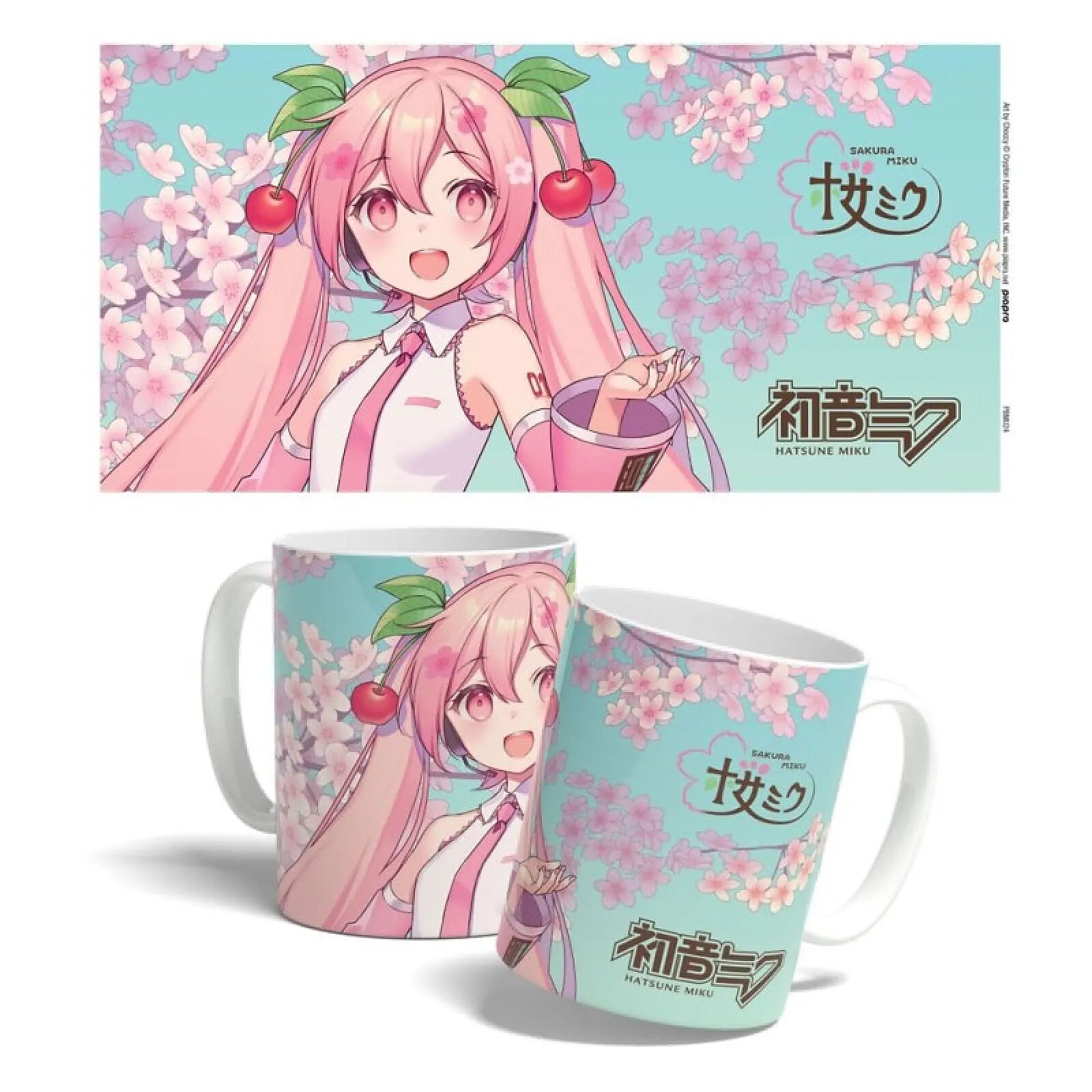 Hatsune Miku - Mug Sakura Miku Cherry Blossom 325 ml - Mugs - LDLC