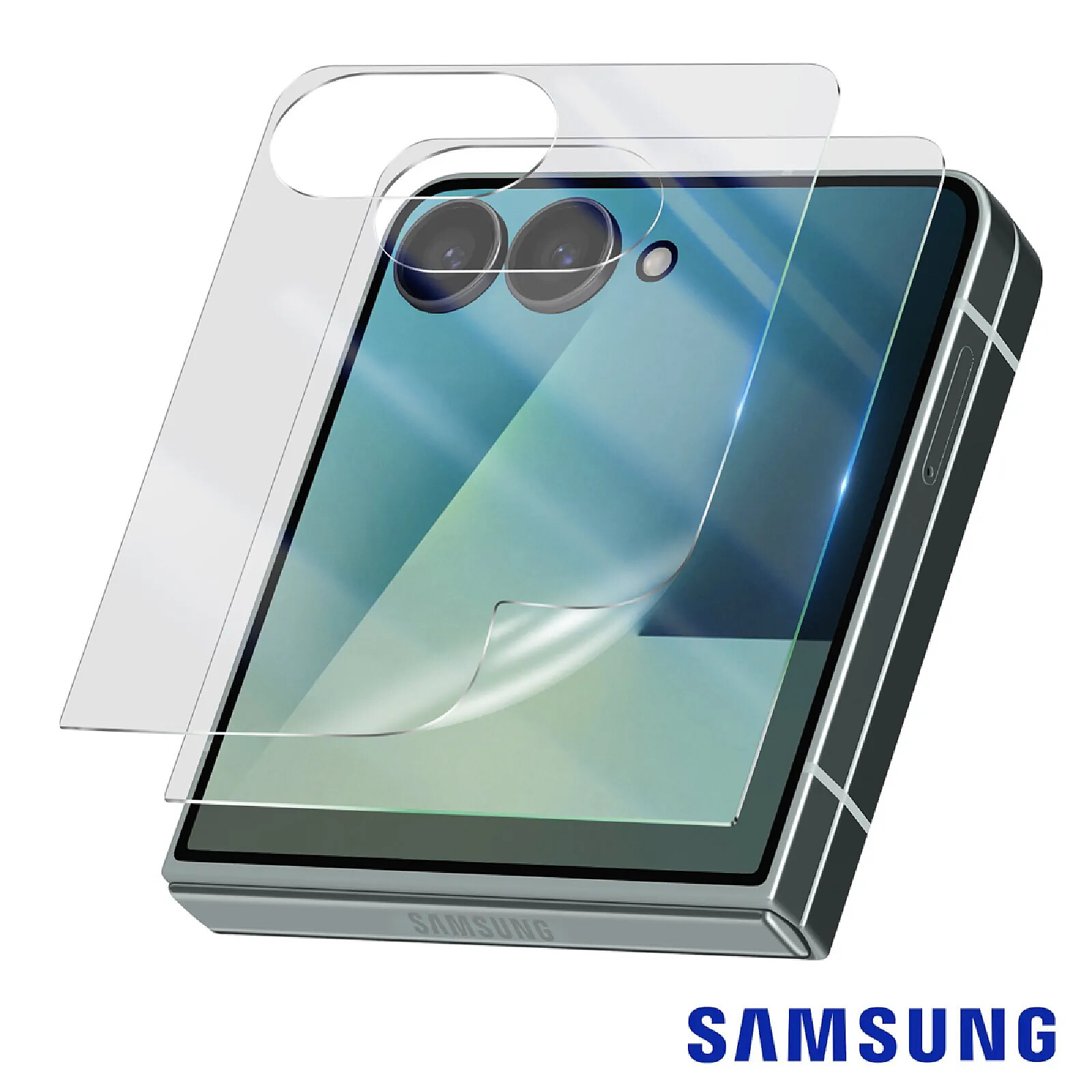 Samsung Pack de 2 Films de Protection Écran Externe Galaxy Z Flip 7 ...