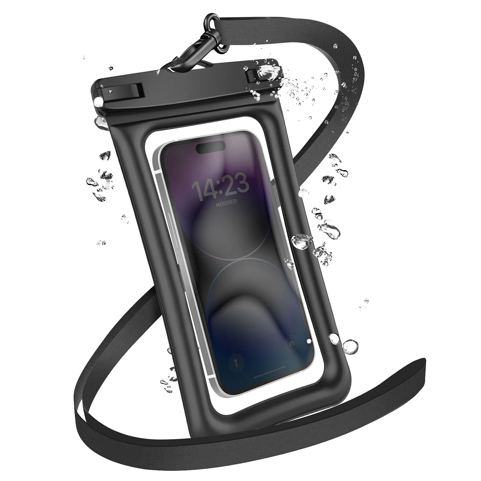 Avizar Housse Étanche pour Téléphone 7.2" IPX8 30m Fenêtre Tactile avec ...