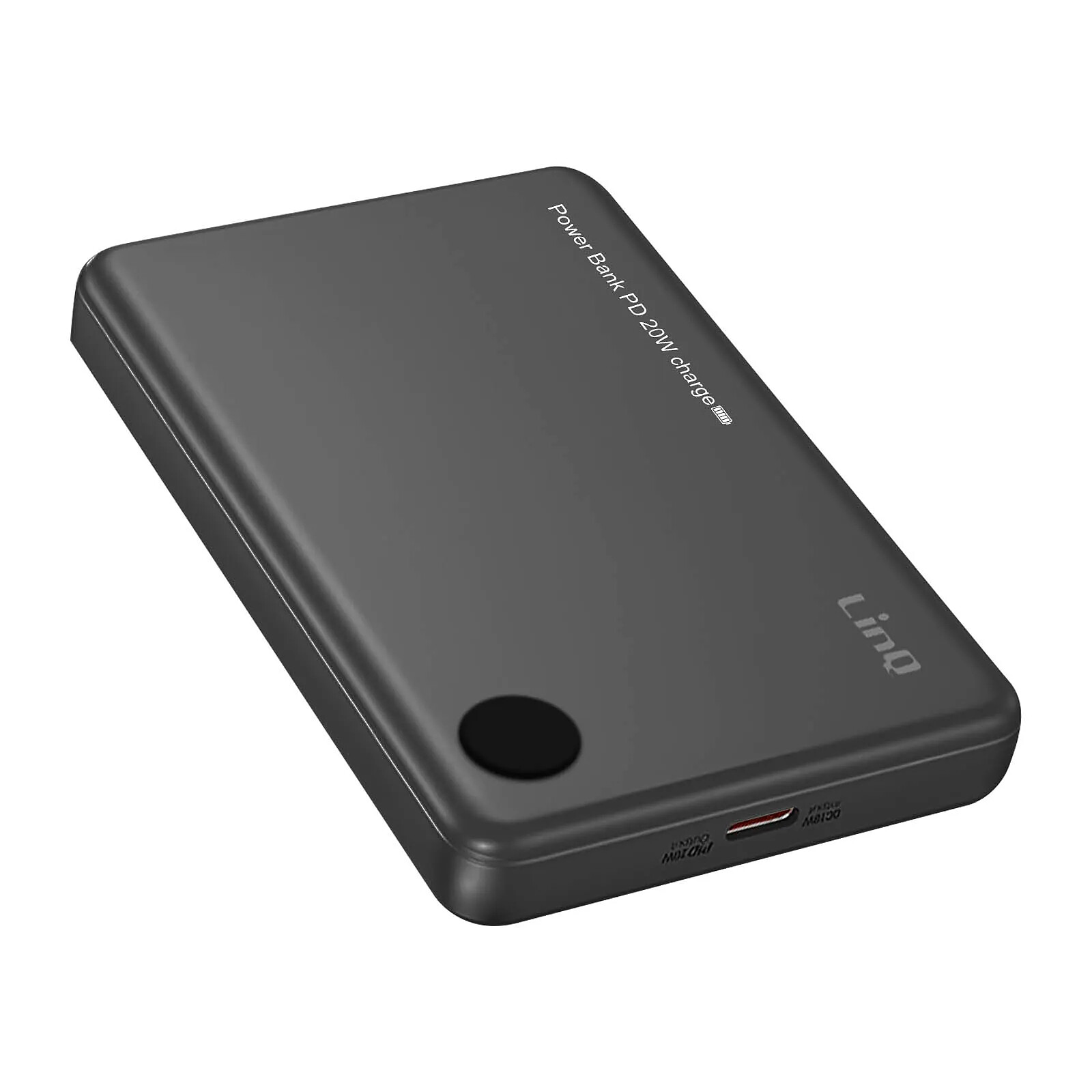 LinQ Power Bank USB-C Power Delivery 20W 15000mAh Compatible MagSafe ...