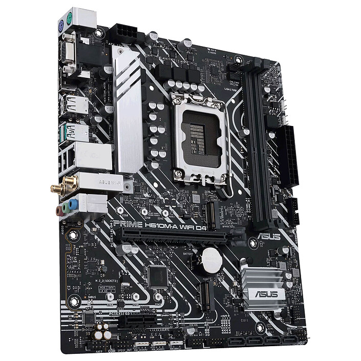 ASUS PRIME H610M-A WIFI D4 - Motherboard - LDLC