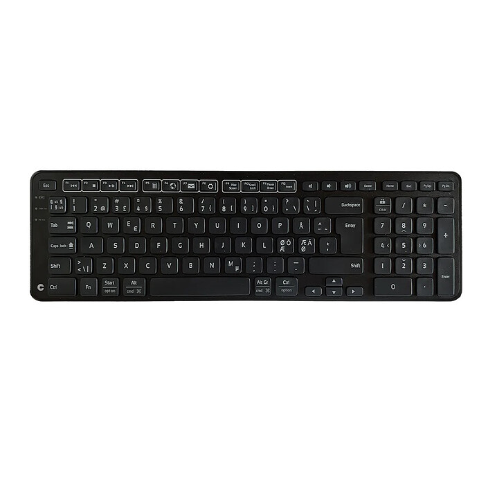 Contour Design Balance Wireless Keyboard Black - Keyboard - LDLC