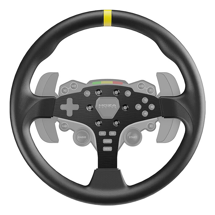 Moza Racing 12" Round Wheel Mod For ESX - Volant PC - LDLC