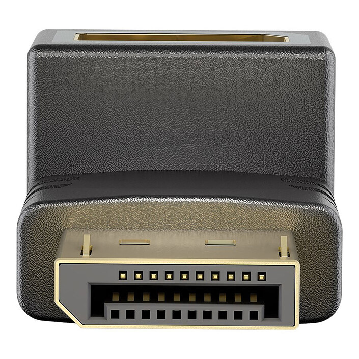 Goobay DisplayPort Adapter 8K (90° Haut) - DisplayPort - LDLC