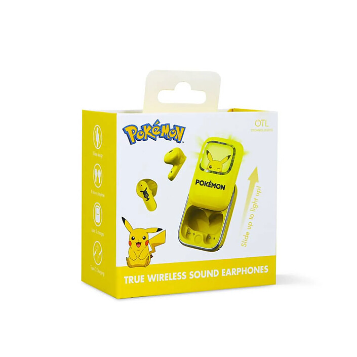 Pokemon Écouteurs TWS sans Fil Bluetooth 5.3 avec Dragonne Motif ...