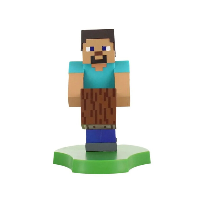 Minecraft - Figurine Cable Guys Steve Guys Holdems support d'appareil ...