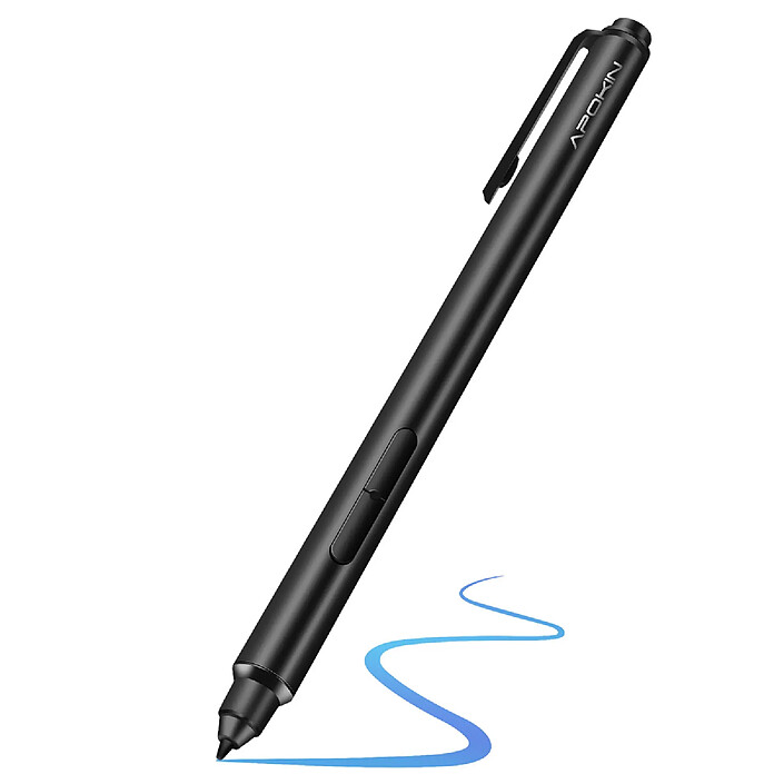 Apokin Stylet Tactile Microsoft Surface Slim à Clip Pointe Fine 1mm ...
