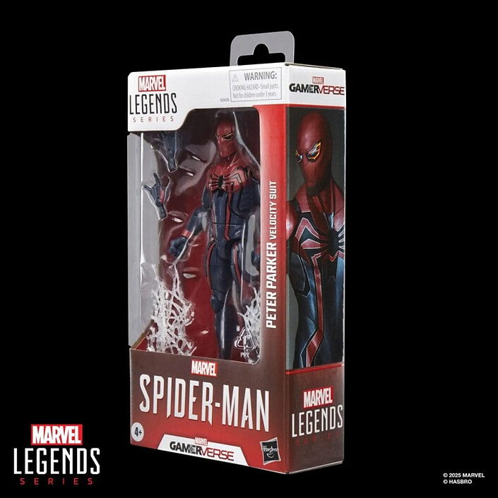 Spider-Man Marvel Legends Gamerverse - Figurine Peter Parker Velocity ...