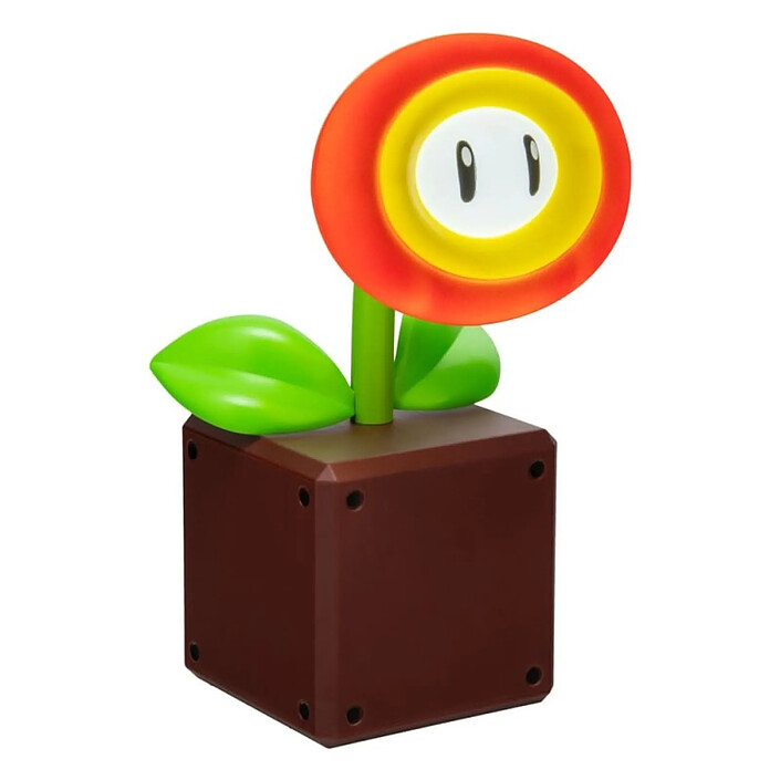 Super Mario - Lampe Fire Flower - Lampe - LDLC