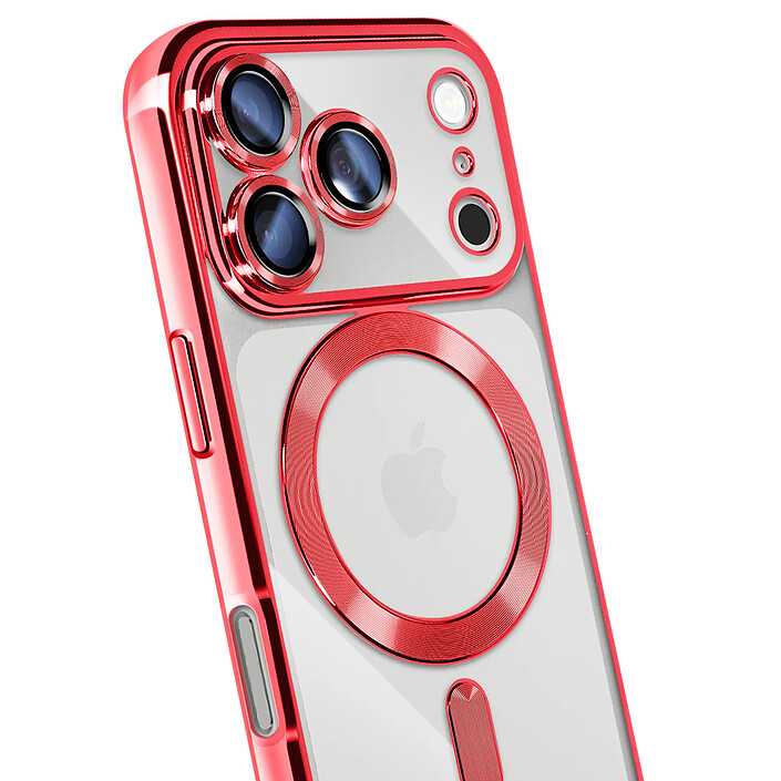 Avizar Coque pour iPhone 17 Pro Compatible MagSafe avec Contour Chromé ...