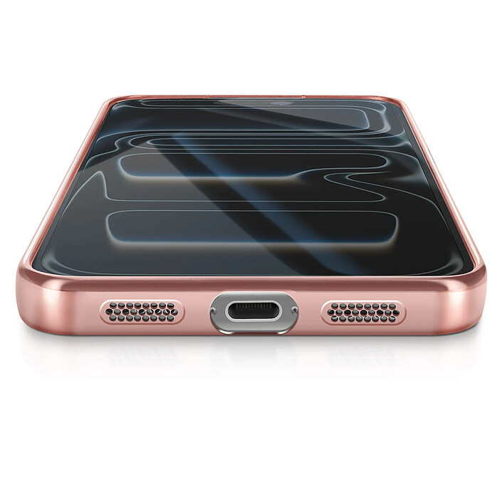 Avizar Coque pour iPhone 17 Pro Compatible MagSafe avec Contour Chromé ...