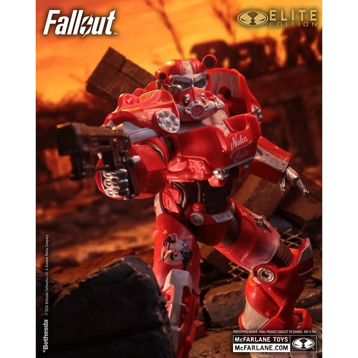 Fallout - Figurine Fallout McFarlane Elite Edition 76 Nuka Cola T-60 ...